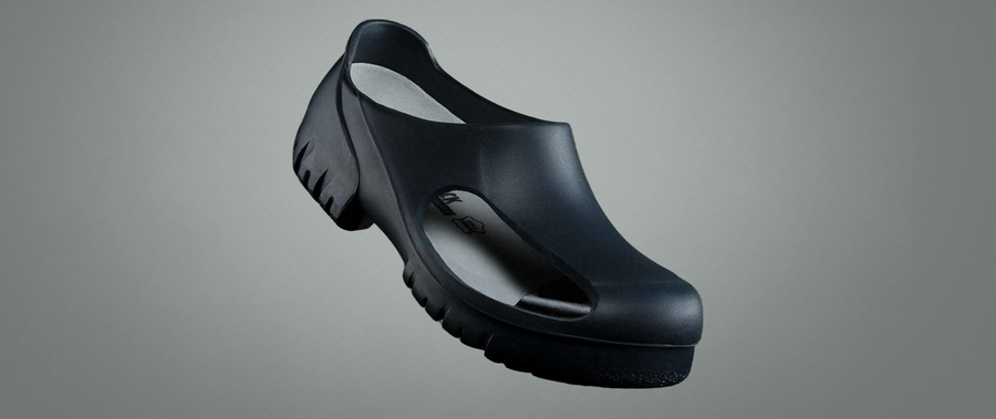 A 640 Steelcap Black Polyurethane