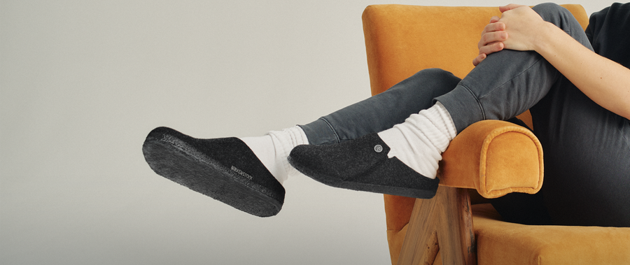 Zermatt Anthracite Wool Felt