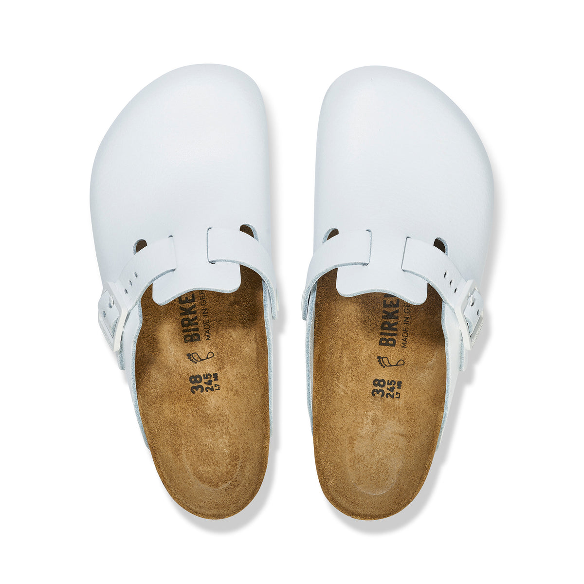 Boston Pro White PU Coated Natural Leather