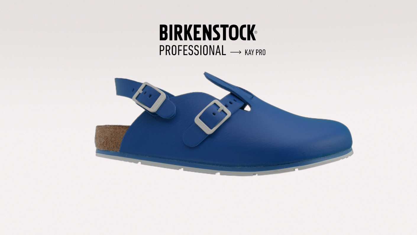 Kay Pro Blue PU Coated Natural Leather